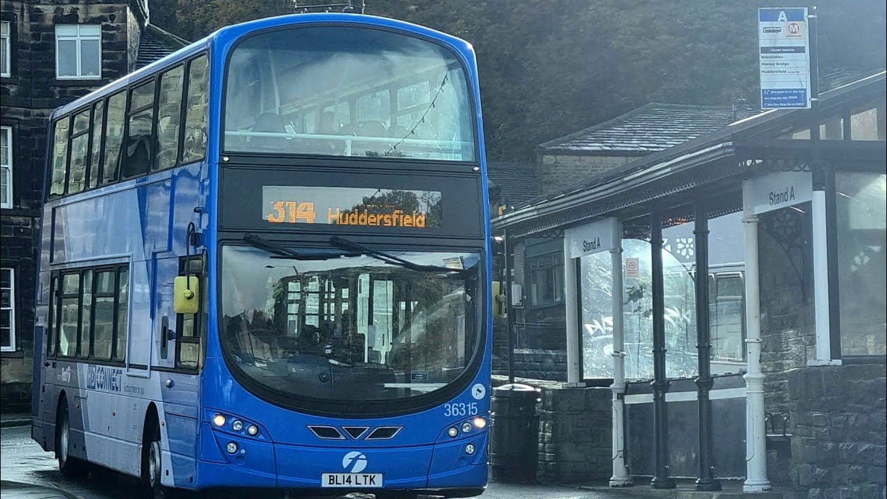 Recent Transfer BL14 LTK 36315 Volvo B9TL Wright Eclipse Gemini 2 First ...