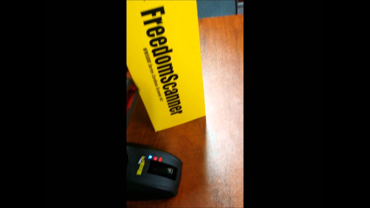 Wasp WWS855 Laser Scanner Configuration by TechnoSource - YouTube