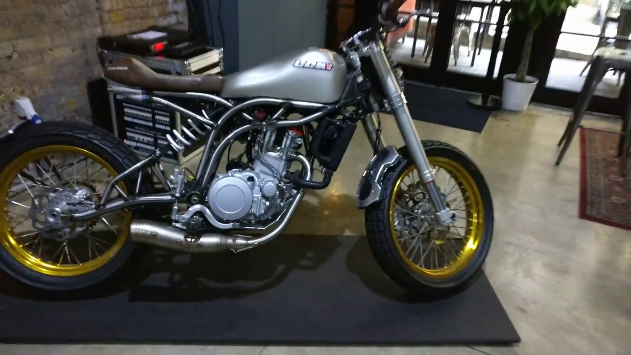 SPITFIRE CAFÉ RACER from CCM - YouTube