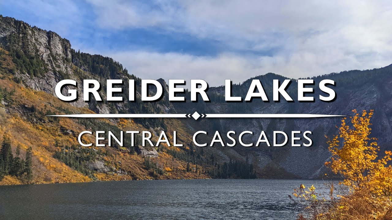 Greider Lakes - Washington State - YouTube