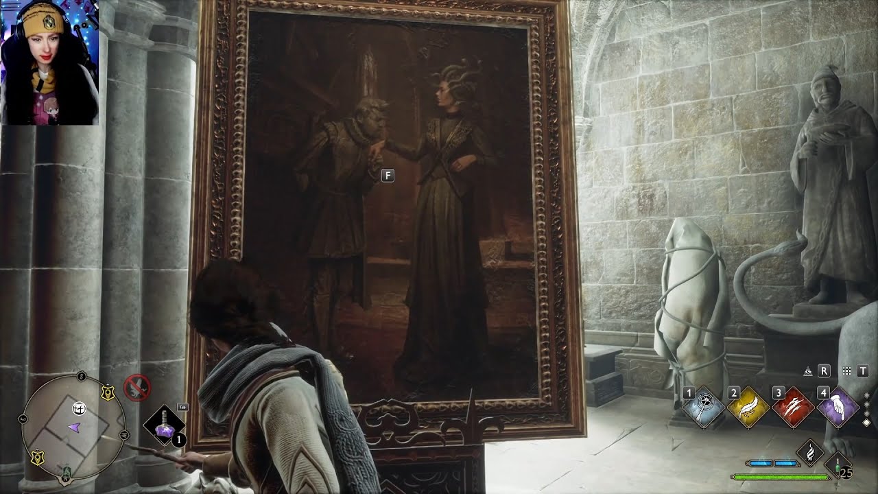 Médusa / Portrait de la Gorgone | Hogwarts Legacy - YouTube