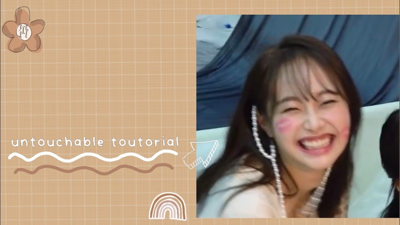 ♡watch how I edit untouchable trend♡|kpop tutorial | aesthetic 선우 - YouTube