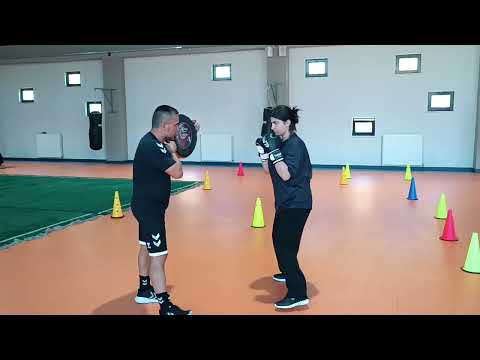 Boks Darbe Yastığı ile Güç ve Hız Antrenmanı 💥 | Boxing Punch Pad Power & Speed Training HD