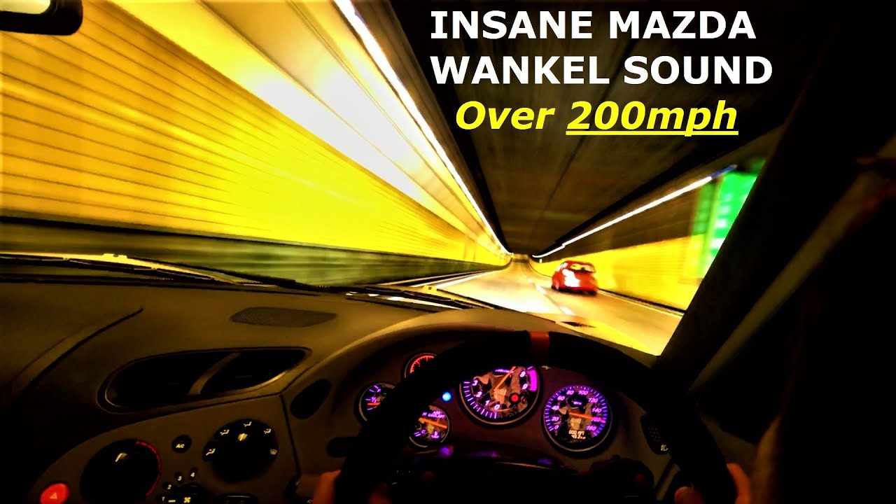 Over 300km/h in Tokyo - 700HP Mazda RX7 FD3S | INSANE engine SOUND ...