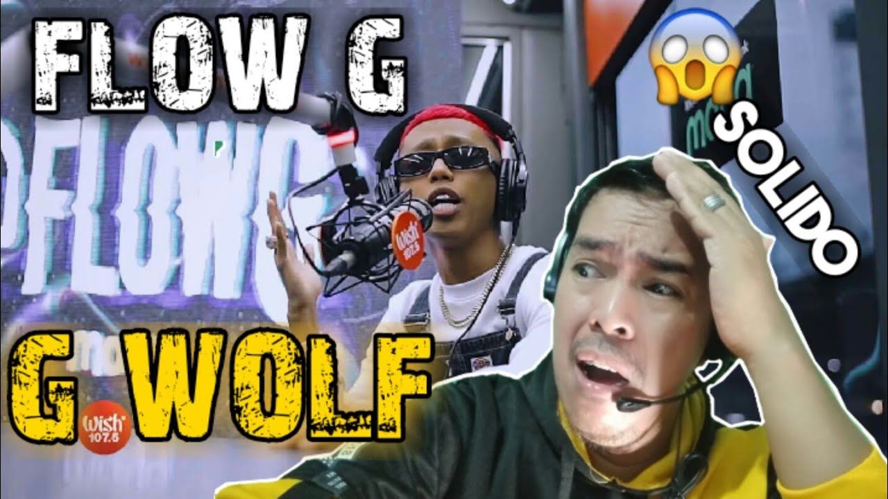 Flow G Perform - G Wolf Live on Wish 107.5 bus || Reaction ...