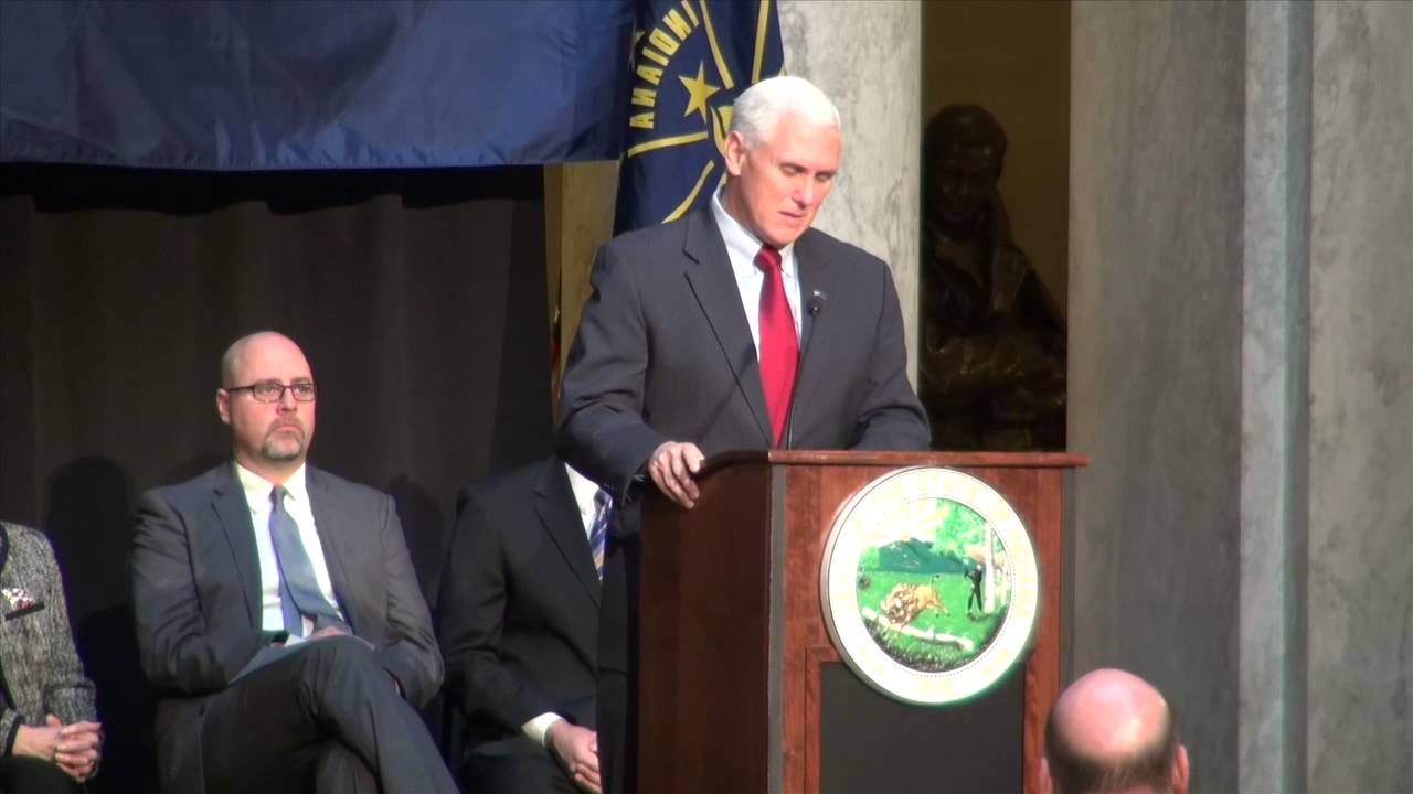 Indiana Gov. Mike Pence - YouTube