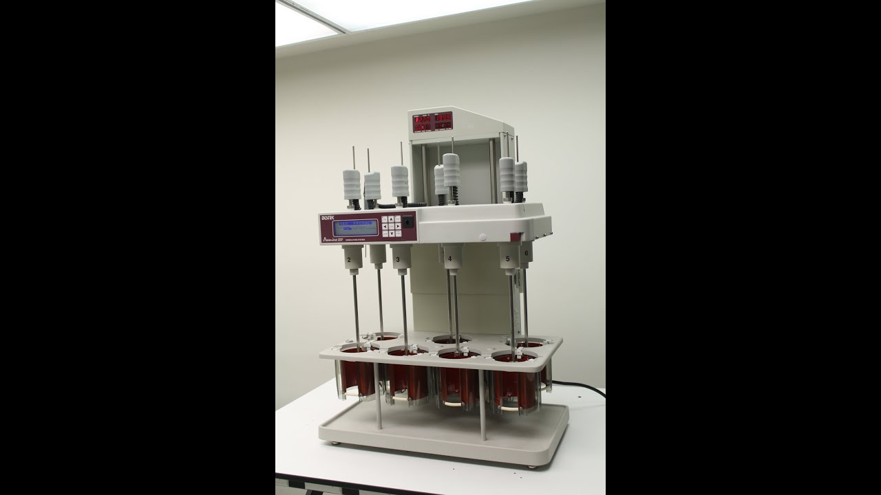 Distek Premiere 5100 Dissolution System - YouTube