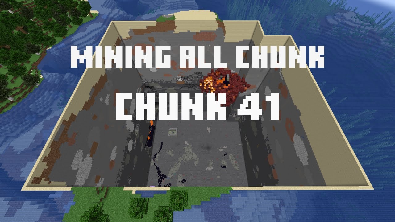 Mining all the chunks in Minecraft (Chunk 41) - YouTube