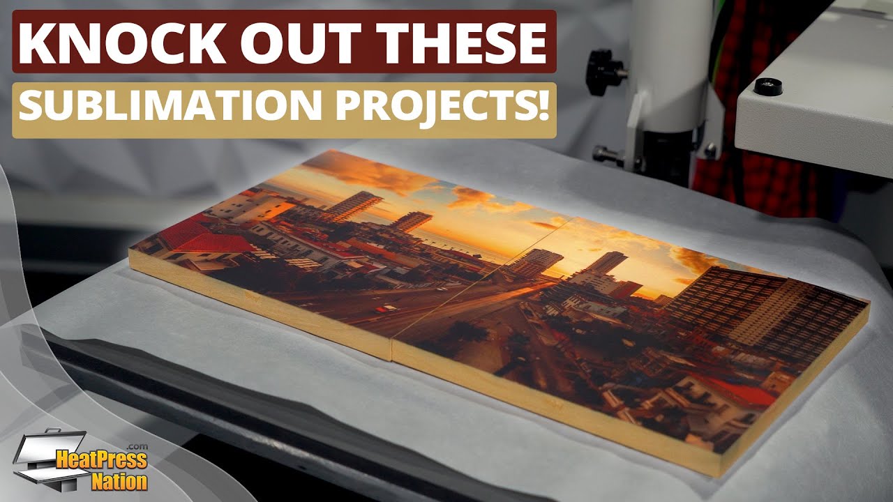 Knock Out These Sublimation Projects - YouTube