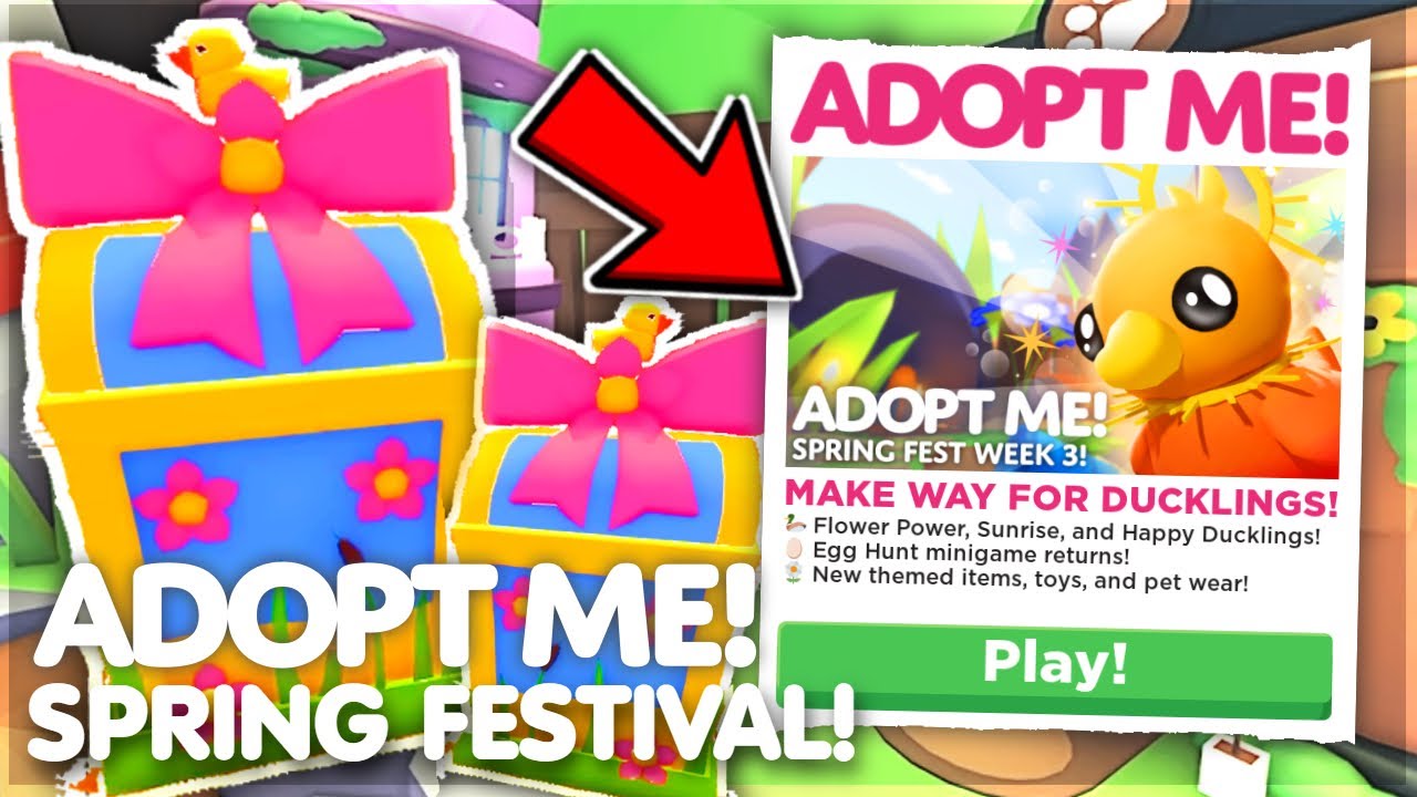 SPRING EVENT Pt.3 Is *FINALLY* In ADOPT ME!! [NEW UPDATE] - YouTube