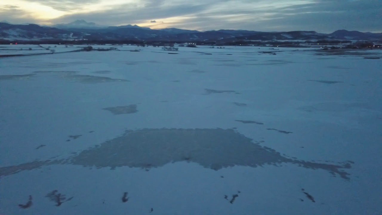 Winter 2020 on McIntosh Lake - Longmont CO - YouTube