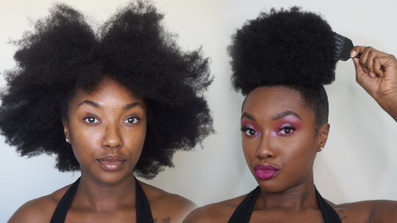 HOW TO: SLEEK HIGH PONYTAIL/PUFF | A DAY WITH PARIS | - YouTube