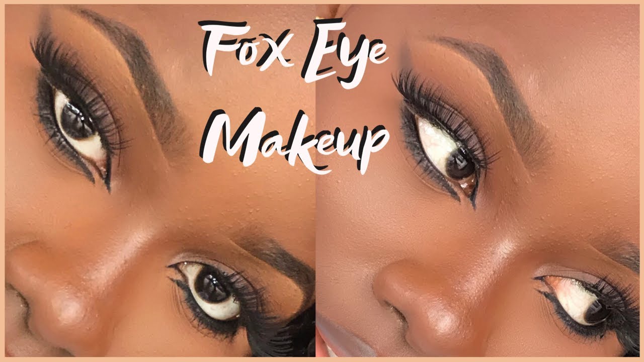 HOW TO: FOX Eyeliner Makeup Trend Tutorial | Smokey eyes - YouTube