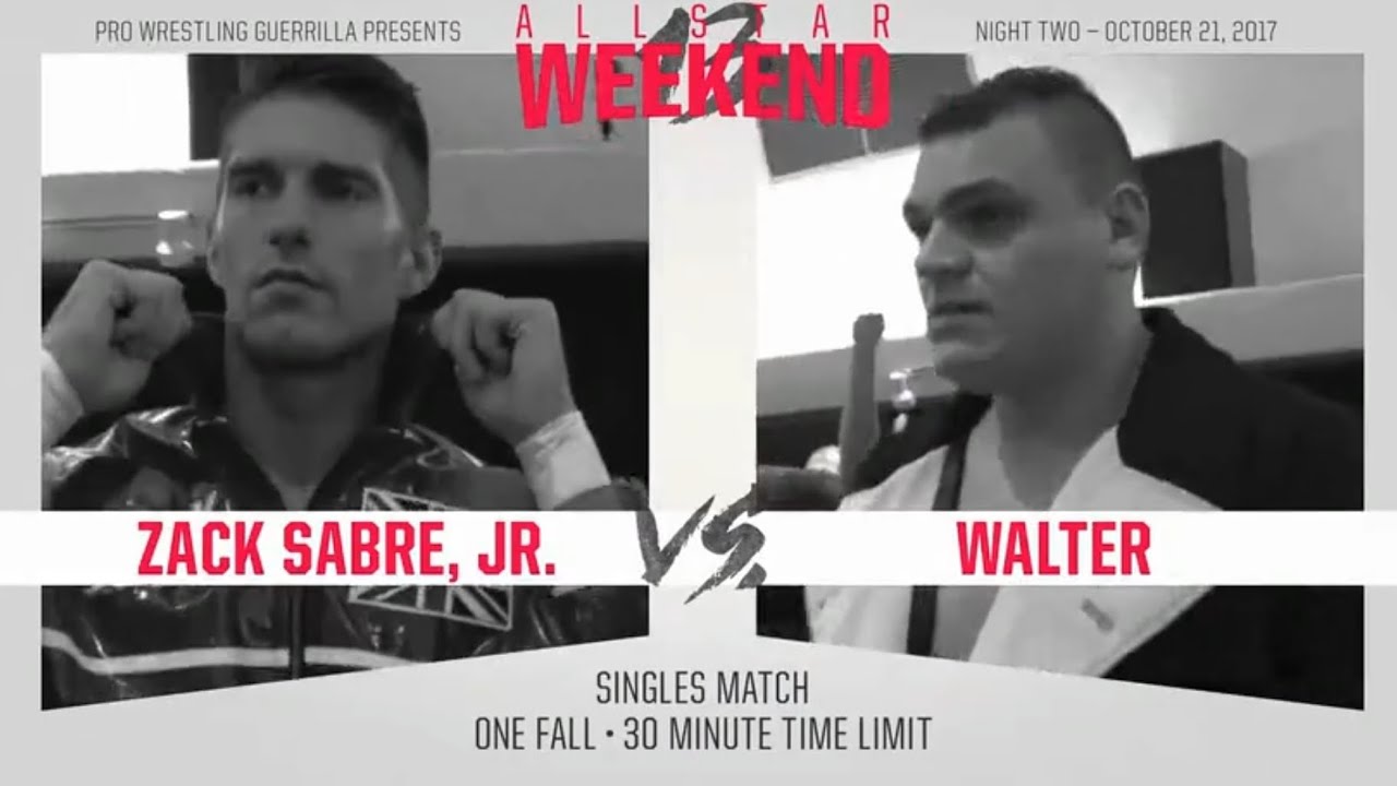 Zack Sabre Jr. vs. Walter (Gunther) - PWG ALL STAR WEEKEND 13 10.21. ...