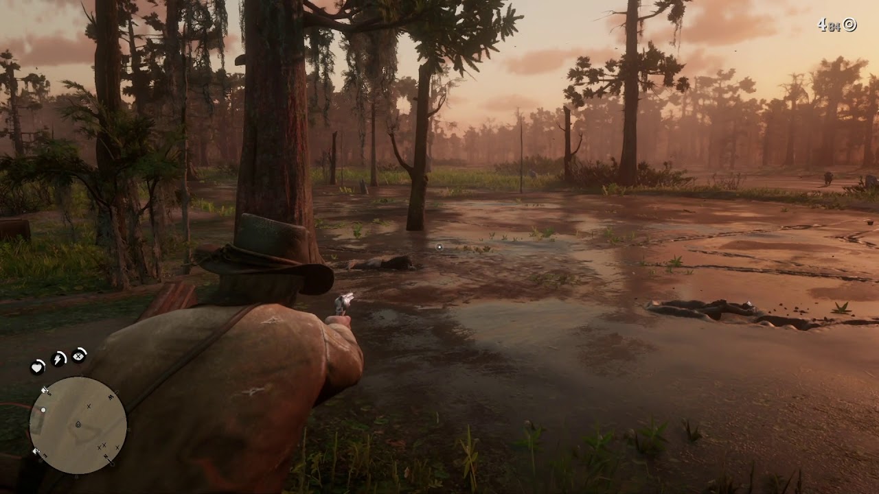 Red Dead Redemption 2 - Riding through the swamp - YouTube