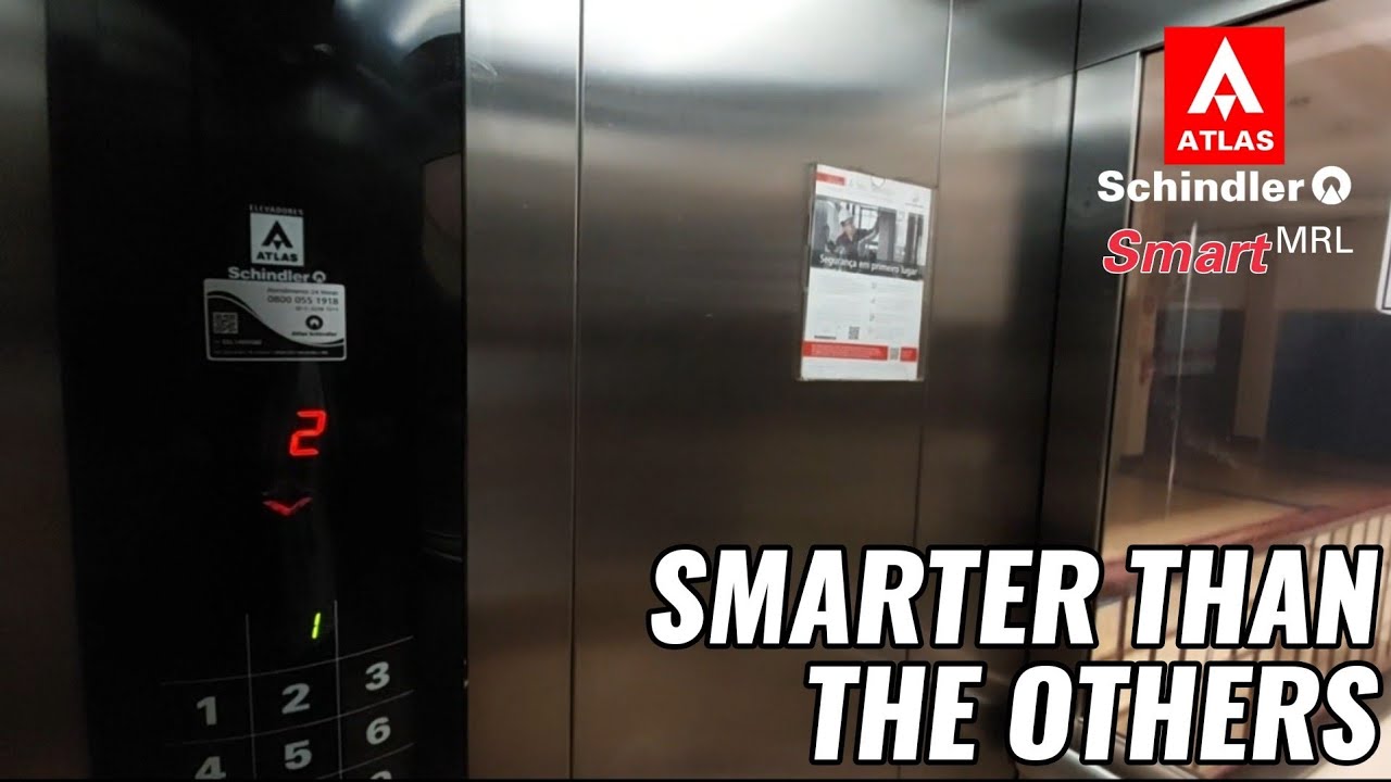 Scenic Atlas Schindler SMART MRL Traction Elevator + ATLAS Escalators - 1st Ave Mall - MG, BR ...