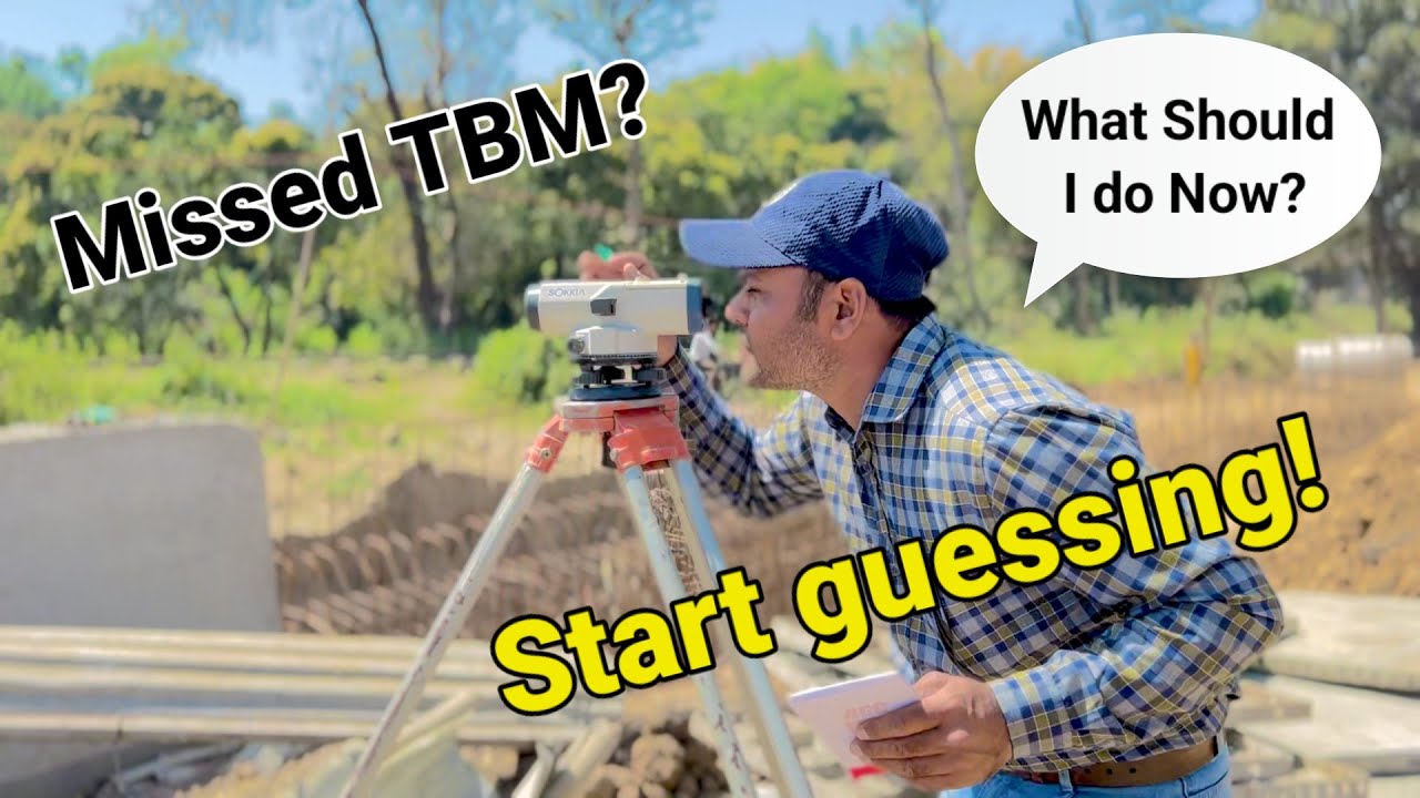 What is a Temporary benchmark (TBM) in surveying? - YouTube