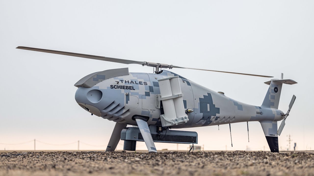 Schiebel CAMCOPTER® S-100 - REPMUS 2024 Capabilities - YouTube