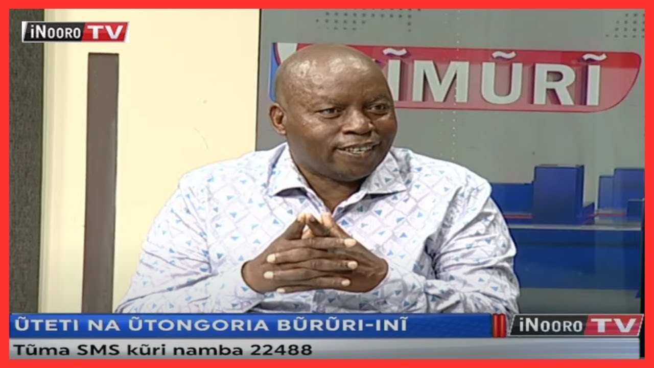 Ndereti ya ũteti na ũtongoria bũrũri-inĩ na Mũmbunge wa Laikipia West Wachira Karani - YouTube