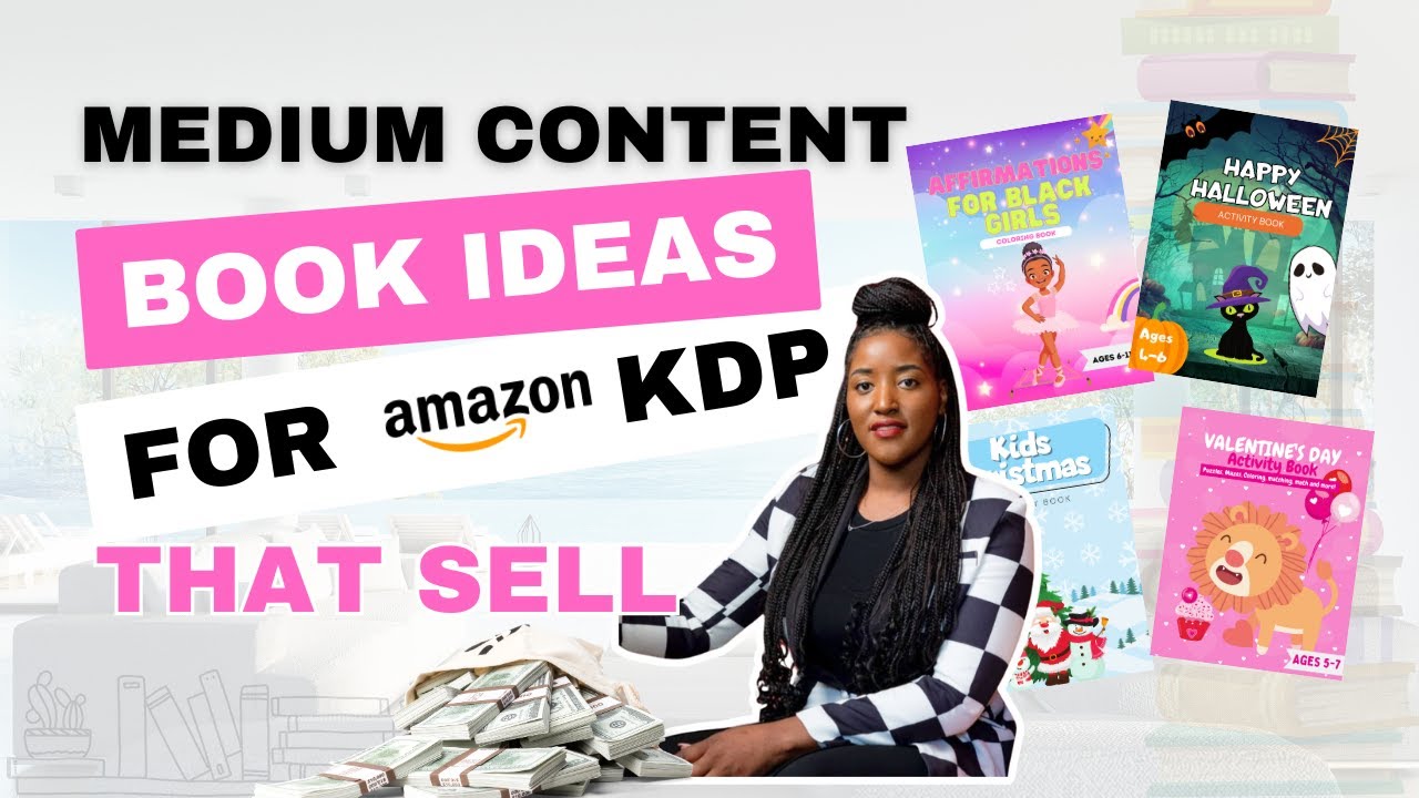 Profitable Medium Content Book Ideas for Amazon KDP #amazonkdp # ...