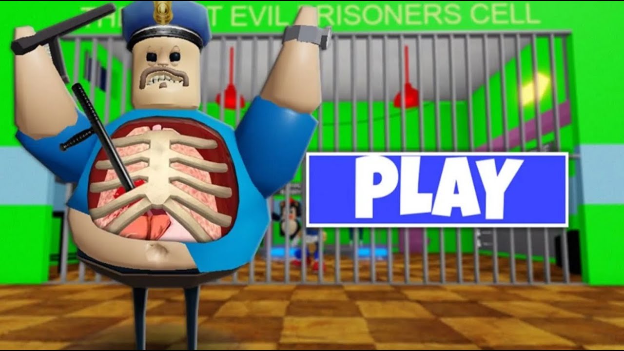 ESCAPE BARRY'S PRISON OBBY - YouTube