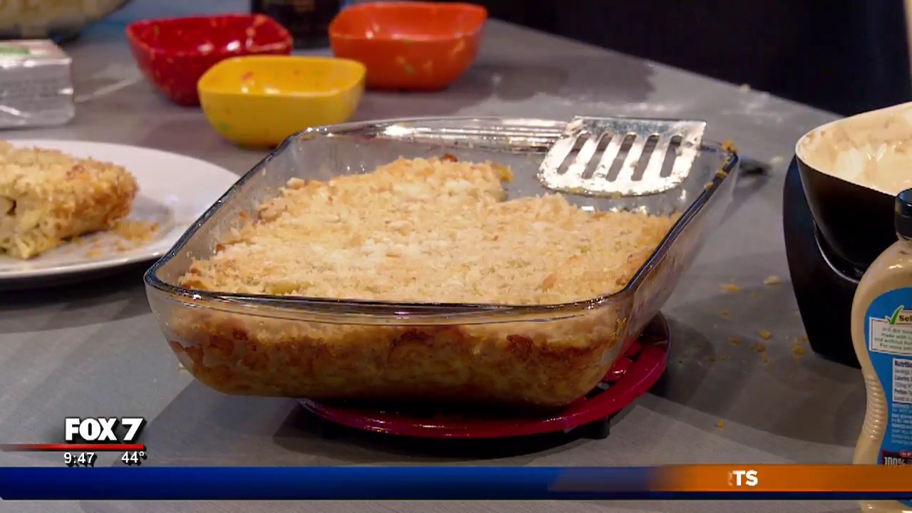 Cooking with FOX 7: Double Cheddar Guinness Mac & Cheese | 3/2018 - YouTube