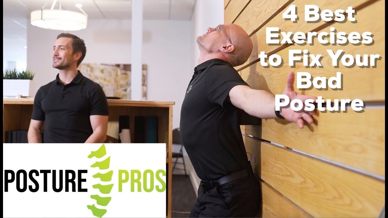 4 Best Exercises to Fix Your Bad Posture - YouTube