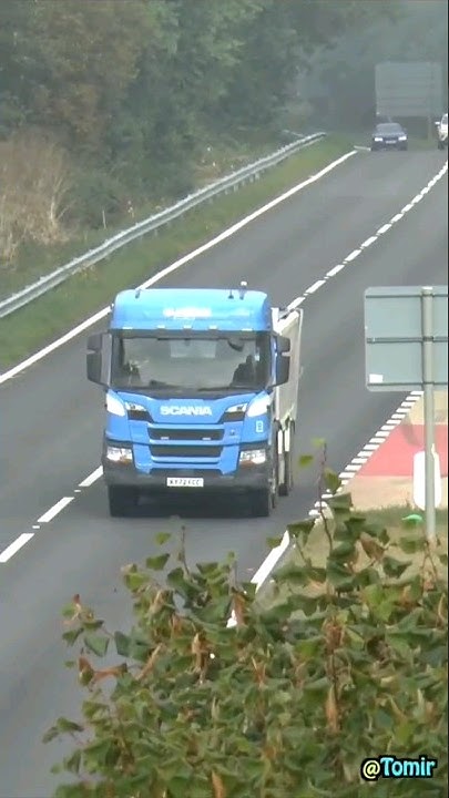 SCANIA R410 A1(M) motorway #truckspotting #tomir - YouTube