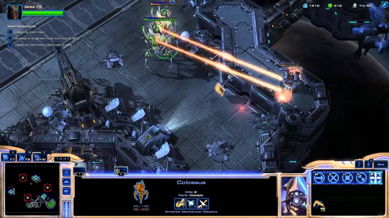 Starcraft 2: Vortex of the Void 05 - The Sky is Falling - YouTube