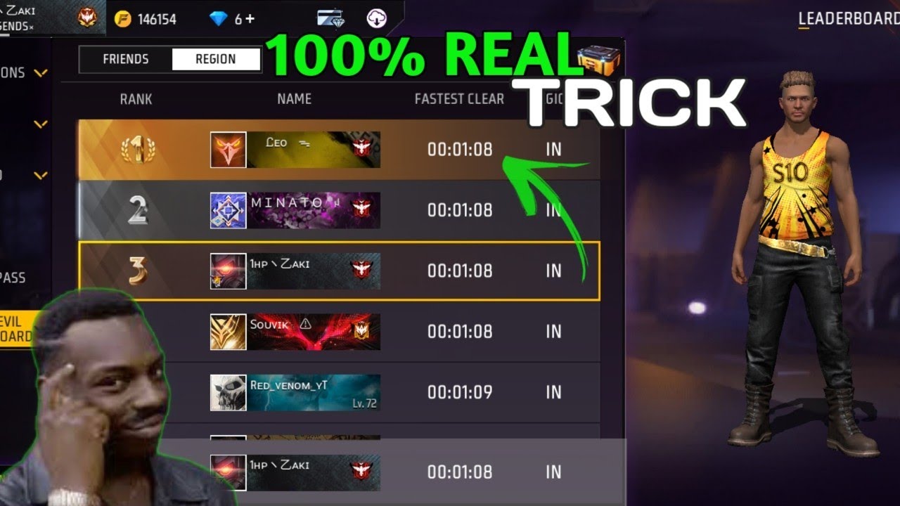 FASTEST CLEAR- FREE FIRE ZOMBIE MODE TRICKS |HOW TO COMPLETE THE ...