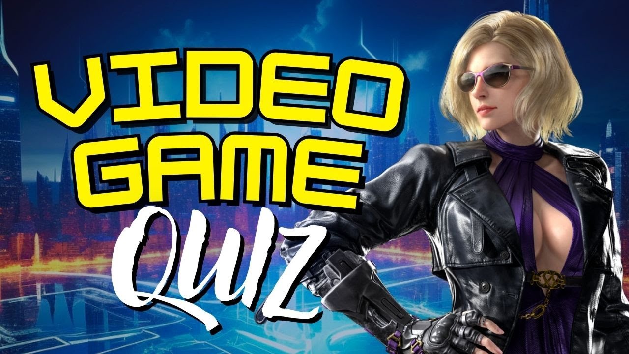 Video Game Quiz #3 (Characters, Items, Music, Box Art, Trailers) - YouTube