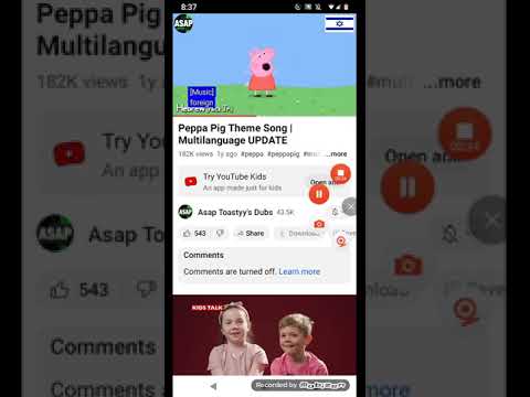 Peppa pig One Line Multilanguage:) - YouTube