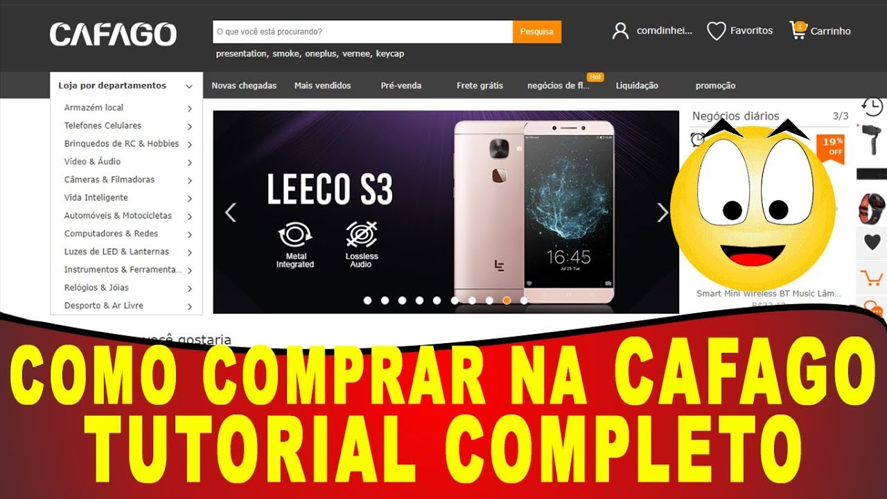 Como Comprar na CAFAGO é Confiável? (TUTORIAL COMPLETO) Direto para ...