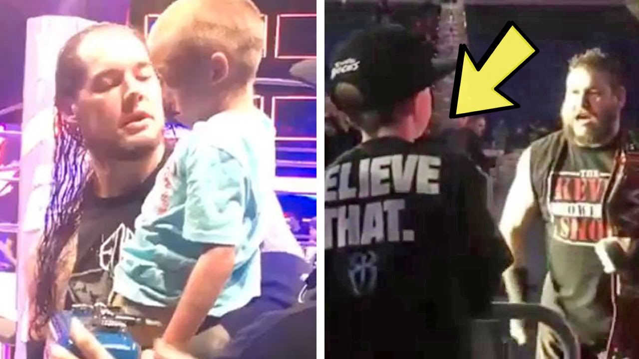 10 Times WWE Wrestlers Made Kids Cry - YouTube