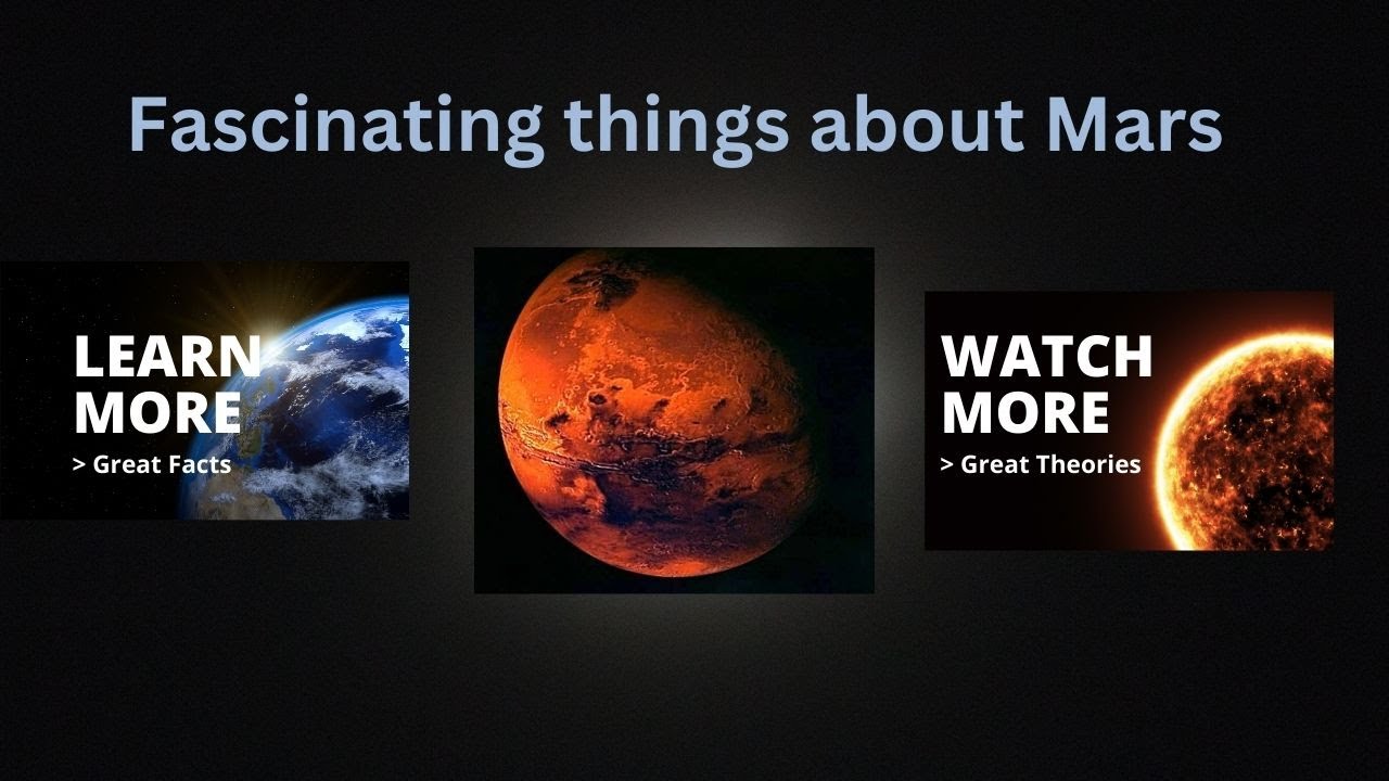 Fascinating things about Mars - YouTube