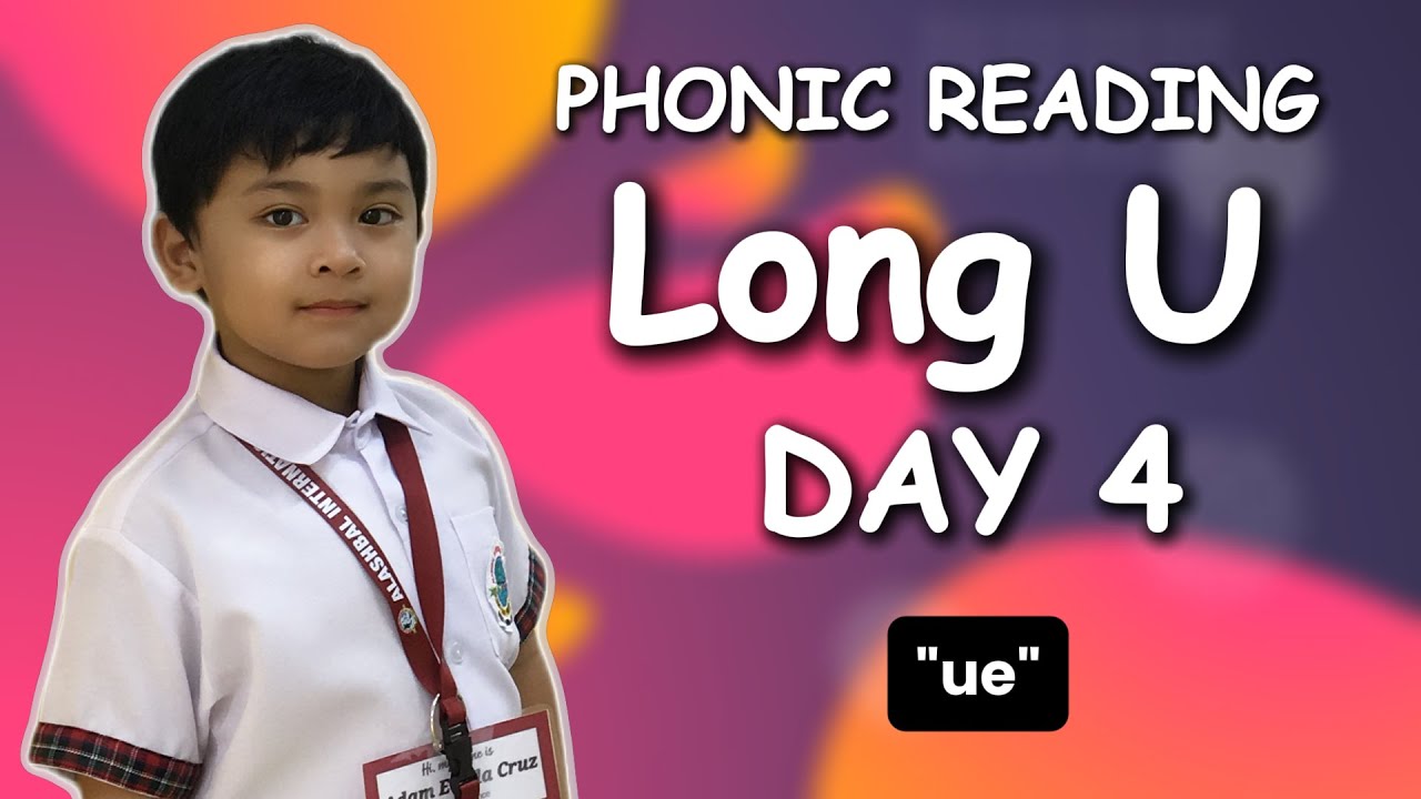 Day 4: Watch Adam Read! Long 'U' Phonics Lesson for Kids! 🎤📚 - YouTube