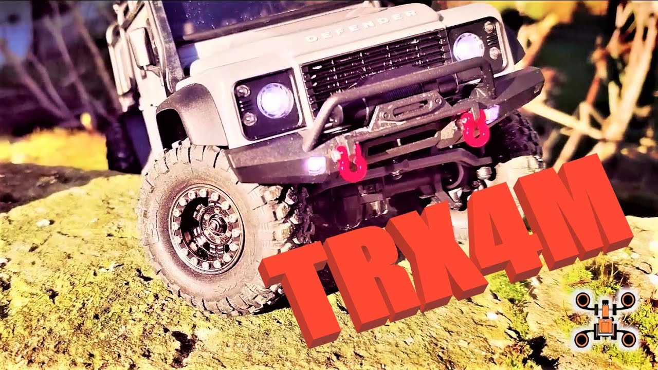 TRAXXAS TRX4M Injora Whells Upgrade Test - YouTube