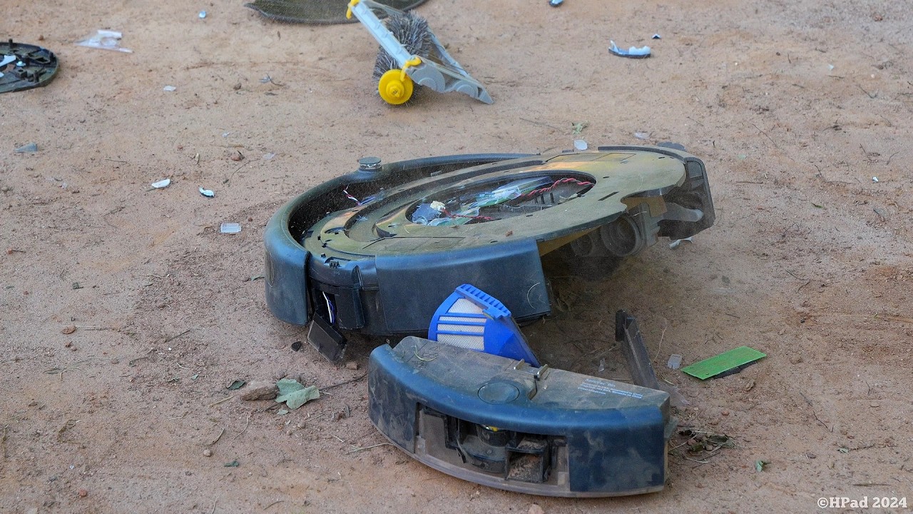 iRobot Roomba Vacuum Destruction (Full Version) - YouTube