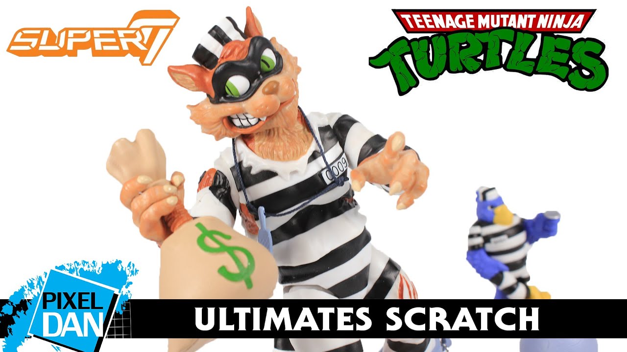 TMNT Ultimates SCRATCH Super7 Action Figure Review | Teenage Mutant ...