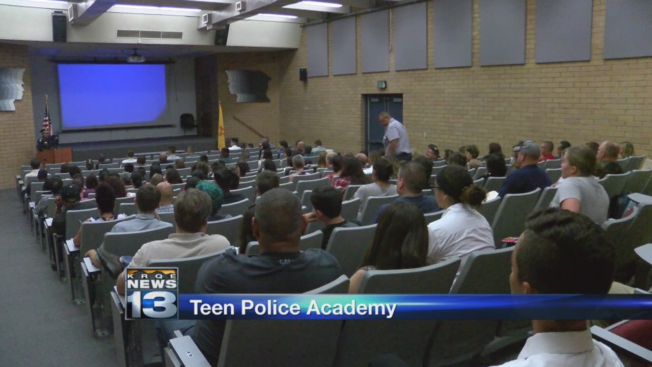 Teens get police officer experience at State Police Youth Academy - YouTube
