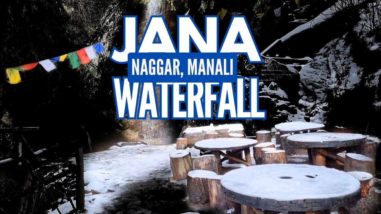 Jana Waterfall pe jana if you are in Manali in Winters! Snow Covered ...
