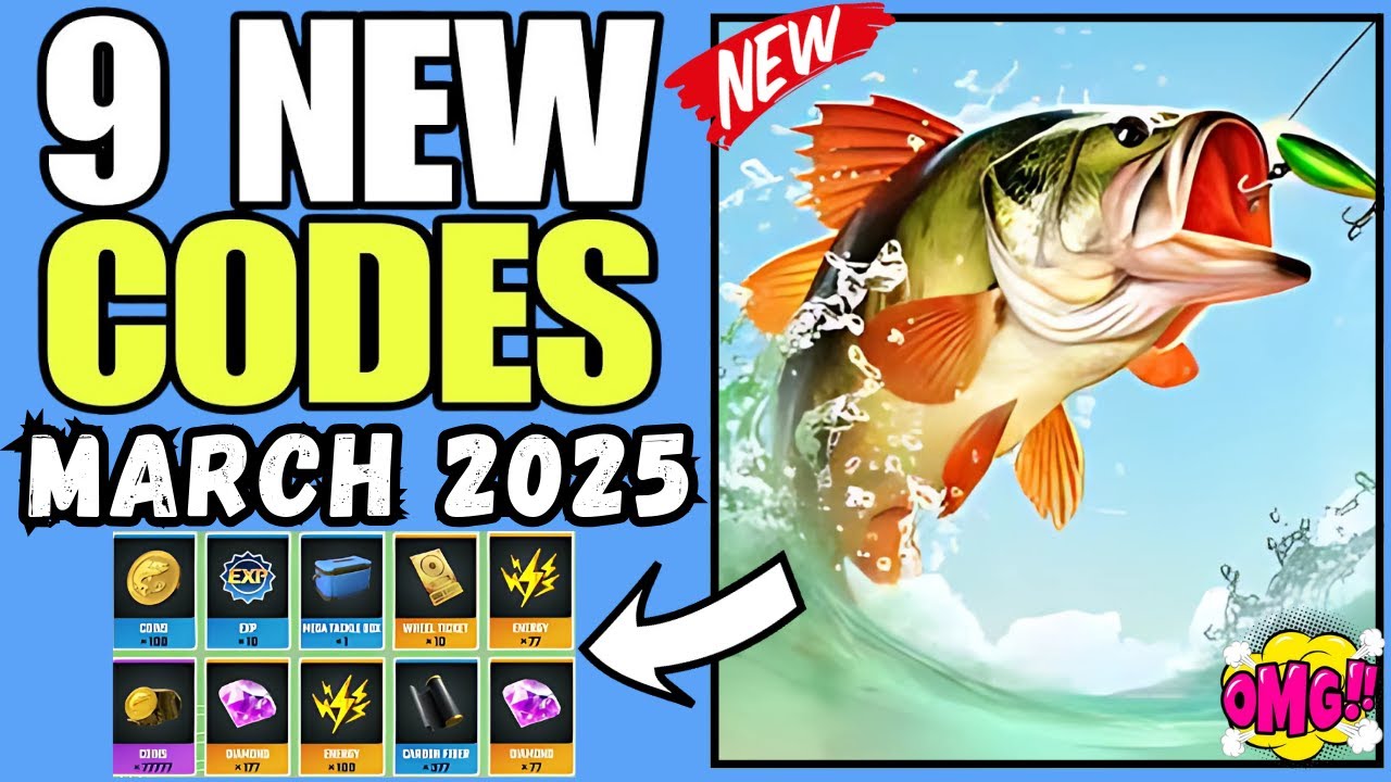 ⚡MARCH UPDATED CODES⚡FISHING MASTER PROMO CODES MARCH 2025 | CLAIM REWARDS WITH FISHING MASTER ...