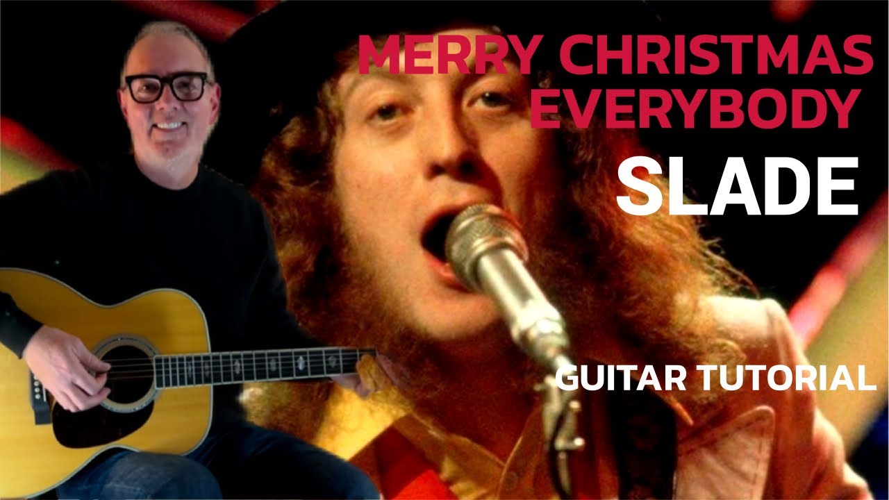 Merry Christmas Everybody - Slade guitar tutorial - YouTube