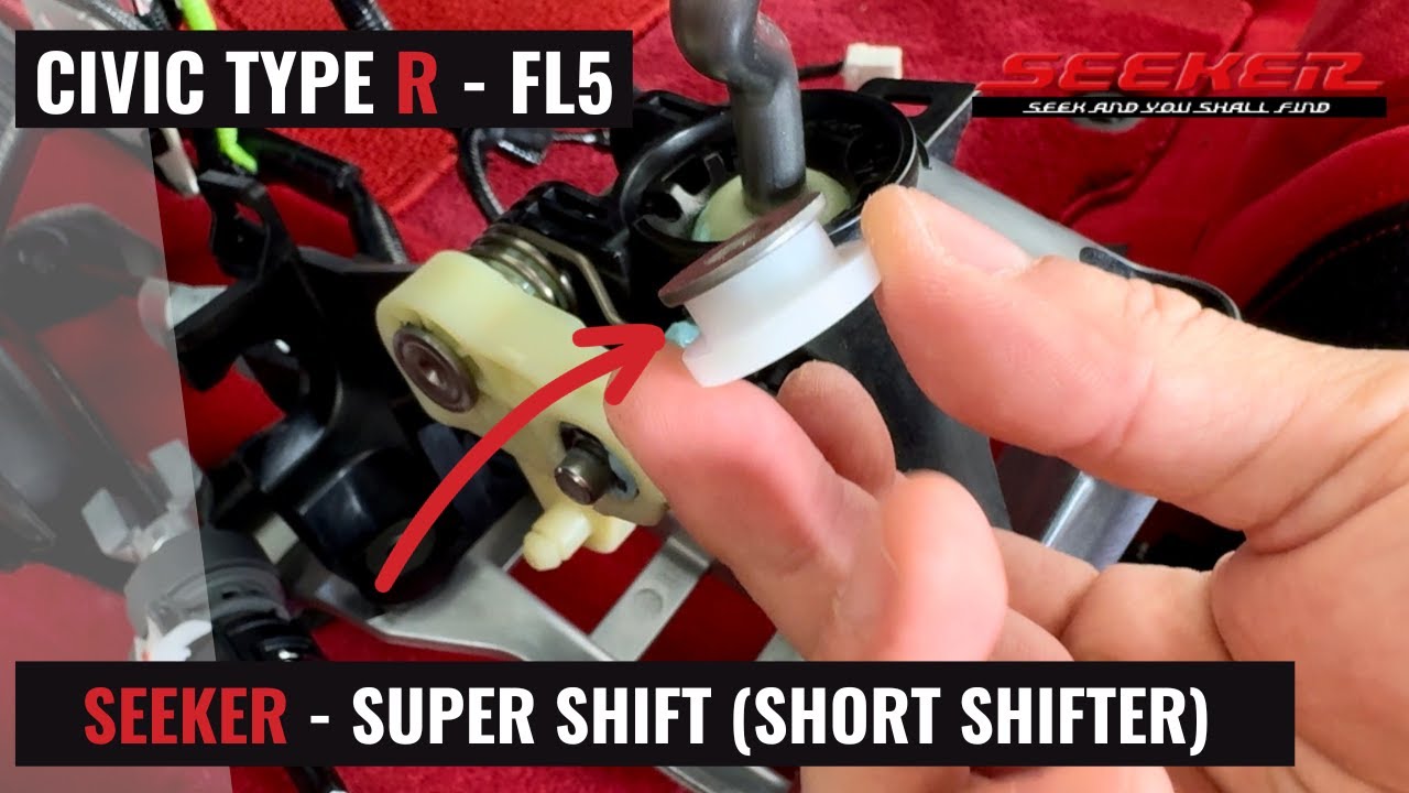 SEEKER - SUPER SHIFT COLLAR (SHIFTER BASE BUSHINGS) // FL5 CIVIC TYPE R ...