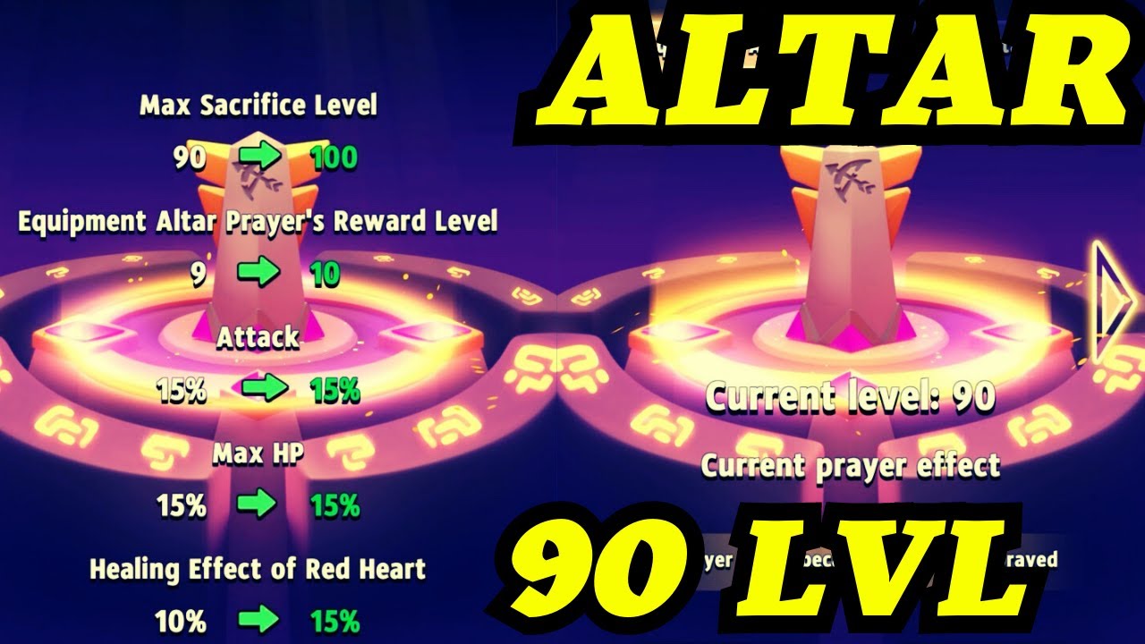 ARCHERO: ALTAR EQUIPMENT! BOOST ACCOUNT! LEVEL 90! 12000 BLOODTHIRST ...