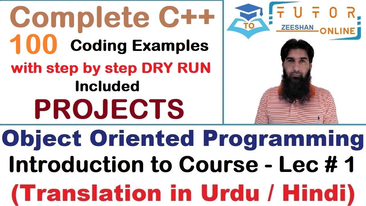 Introduction To C Course Oop C Lecture 1 Youtube