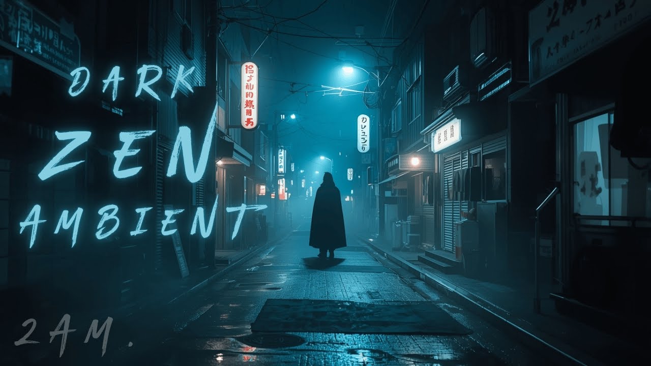Dark Zen Ambient | 2AM Reflections Beneath the City Lights - YouTube