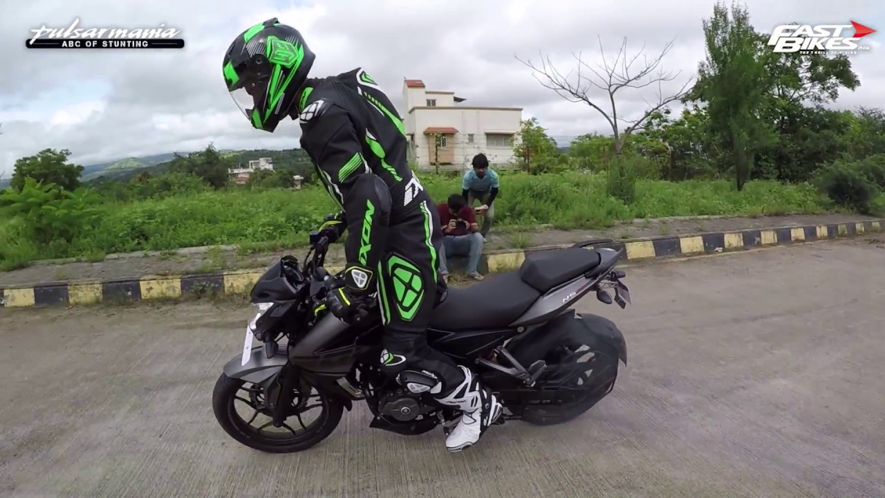 Pulsar Mania ABC Of Stunting | Guide On How To Do Burnout | Bajaj ...
