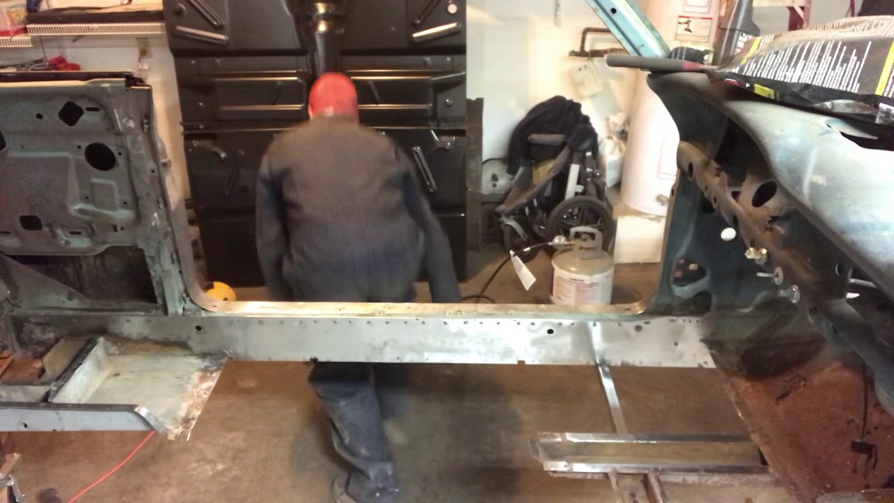 1963 Falcon One Piece Floor Pan - YouTube