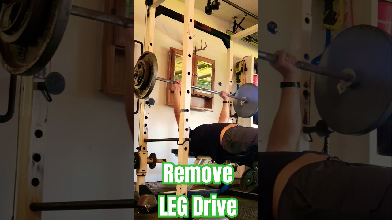 Larson Press is effective for isolating the Chest by REMOVING LEG Drive ...
